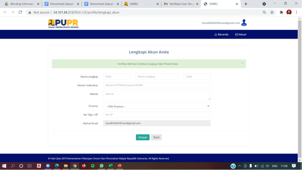 Begini cara daftar izin PBG secara online pengganti imb – KREASI PRIMA ...