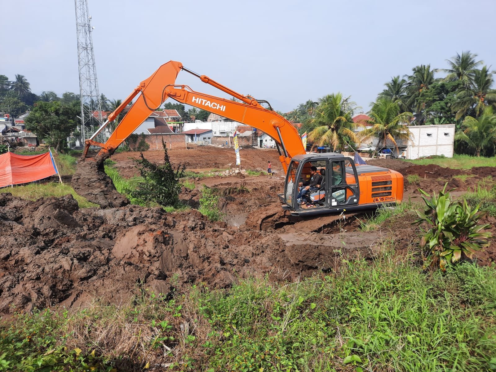 Progress Terkini Pengurugan Tanah Bulan Juni Perumahan Pesona Prima 7 ...